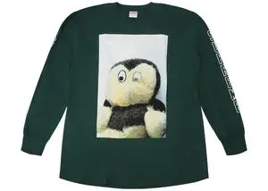 Supreme Mike Kelley Ahhyouth! Long Sleeve Tee Shirt - Dark Green