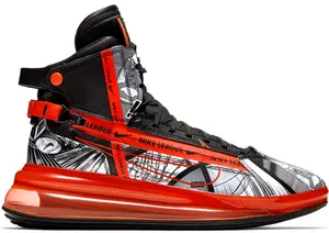 Nike Air Max 720 Saturn Leaguein Sneakers - Black/team Orange