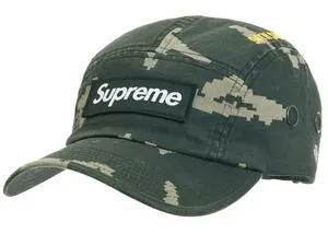 Supreme Military Camp Cap - Olive Russian Camo