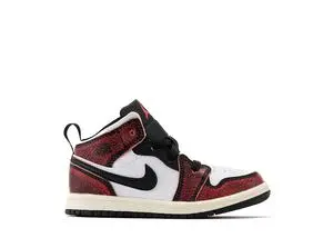 JORDAN 1 Mid Se Wearaway Sneakers - Black/white/sail