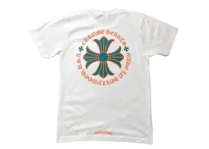 Chrome Hearts Miami Art Basel Exclusive T-shirt - White/green/orange