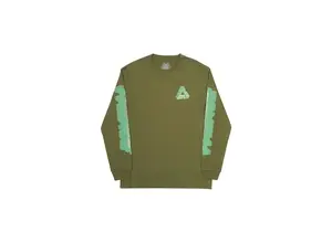 PALACE P3d Longsleeve - Army Green