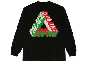 PALACE P3d Longsleeve - Black