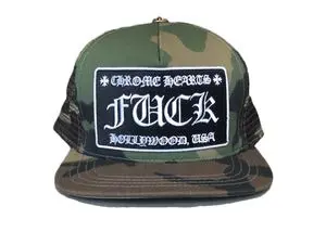 Chrome Hearts Hollywood Trucker Hat - Camo