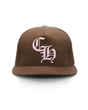 Chrome Hearts Ch Baseball Cap - Brown/pink