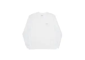 PALACE Low Key Long Sleeve T-shirt Summer 2016 - White