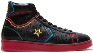 CONVERSE Pro Leather Mid Chinese New Year Sneakers - Black/multi/red