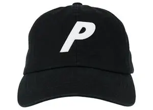 PALACE P 6-panel Cap - Black