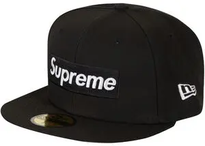 Supreme Money Box Logo New Era Cap - Black