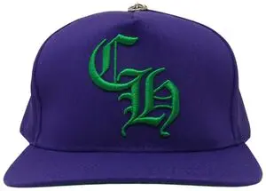 Chrome Hearts Ch Baseball Cap - Purple/green