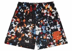 ERIC EMANUEL EE Basic Short Black Splatter