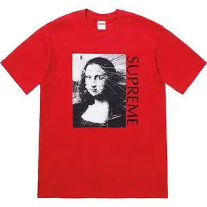 Supreme Mona Lisa Tee Shirt - Red