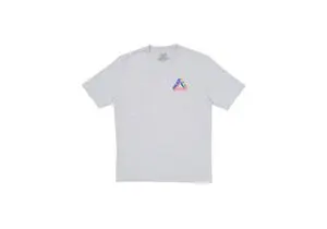 PALACE P3d T-shirt (summer 2017)pink Grey Marl/blue/yellow