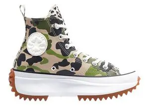 CONVERSE Run Star Hike Hi Archive Print Camo