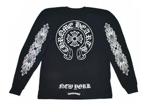 Chrome Hearts New York Exclusive Long Sleeve T-shirt - Black
