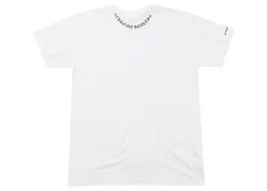 Chrome Hearts Neck Letters Logo T-shirt - White