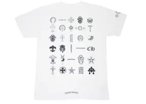 Chrome Hearts Logo T-shirt - White
