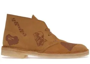 Clarks Desert Boot Bape Embossed - Oak