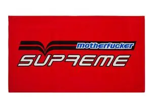 Supreme Motherfucker Towel - Red