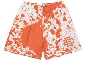 ERIC EMANUEL EE Basic Short Orange Paint Spill