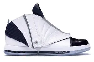 JORDAN Retro Sneakers - White/midnight Navy Blue