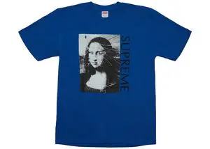Supreme Mona Lisa Tee Shirt Royal