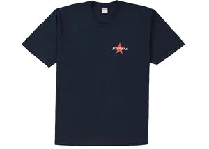 Supreme Money Power Respect Tee Shirt - Navy Blue