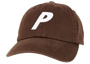 PALACE P 6-Panel Cap Brown