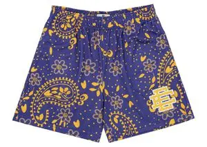ERIC EMANUEL Ee Basic Short - Purple Paisley