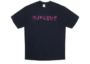 Supreme Morph Tee Shirt - Navy Blue