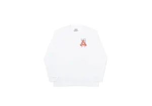 PALACE Pair Of Hippys Longsleeve - White