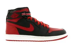 JORDAN 1 Retro High Strap Sneakers - Black/varsity Red/white