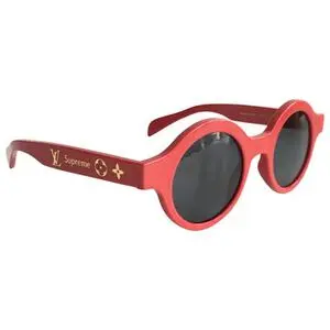 Supreme X Louis Vuitton Downtown Sunglasses - Red