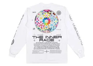 Takashi Murakami 44 World Tour Long Sleeve T-Shirt - White