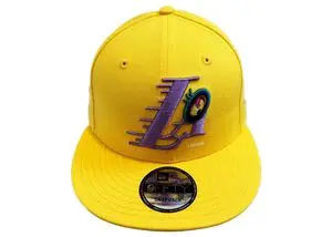 TAKASHI MURAKAMI Complexcon X Los Angeles Lakers Cap - Gold
