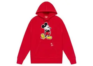 OVO X Disney Classic Mickey Hoodie - Red