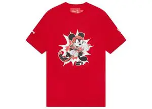 OVO X Disney Mickey Owls T-shirt - Red