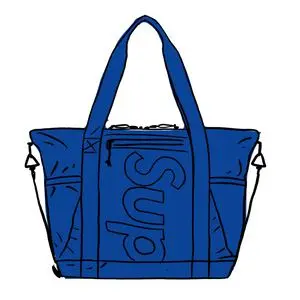 Supreme Zip Tote - Blue