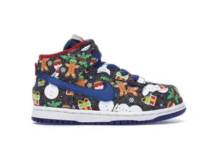 Nike Dunk High Concepts Sneakers - Blue Ribbon/atom Red