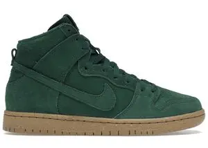 Nike Dunk High Decon Sneakers - Gorge Green/gum