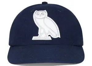 OVO Wool Owl Cap - Navy Blue