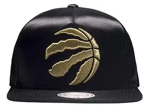 OVO X Mitchell & Ness Raptors Logo Cap - Black
