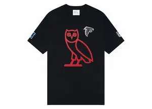 OVO X Nfl Atlanta Falcons Game Day T-shirt - Black