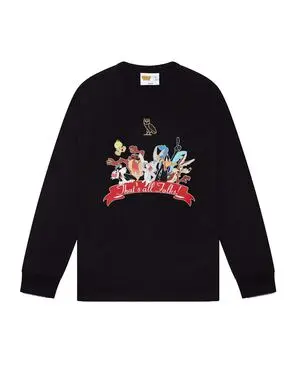 OVO X Looney Tunes Longsleeve T-shirt - Black