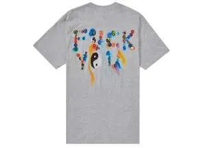 Supreme Yin Yang Tee Shirt - Ash Grey