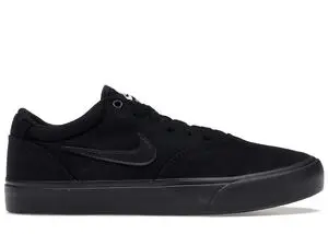 Nike Sb Chron 2 Canvas Sneakers - Black