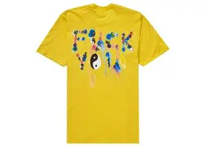 Supreme Yin Yang Tee Shirt - Yellow