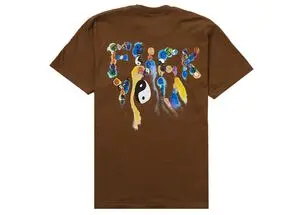 Supreme Yin Yang Tee Shirt - Brown
