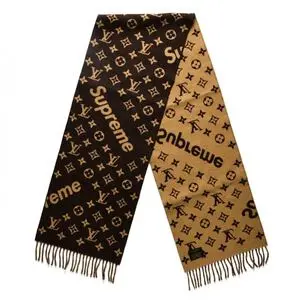Supreme X Louis Vuitton Monogram Scarf - Brown