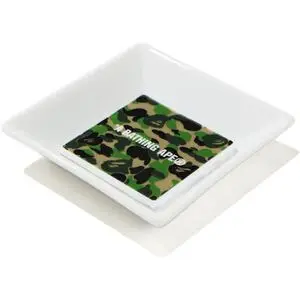 A BATHING APE Abc Camo Big Ashtray - Green